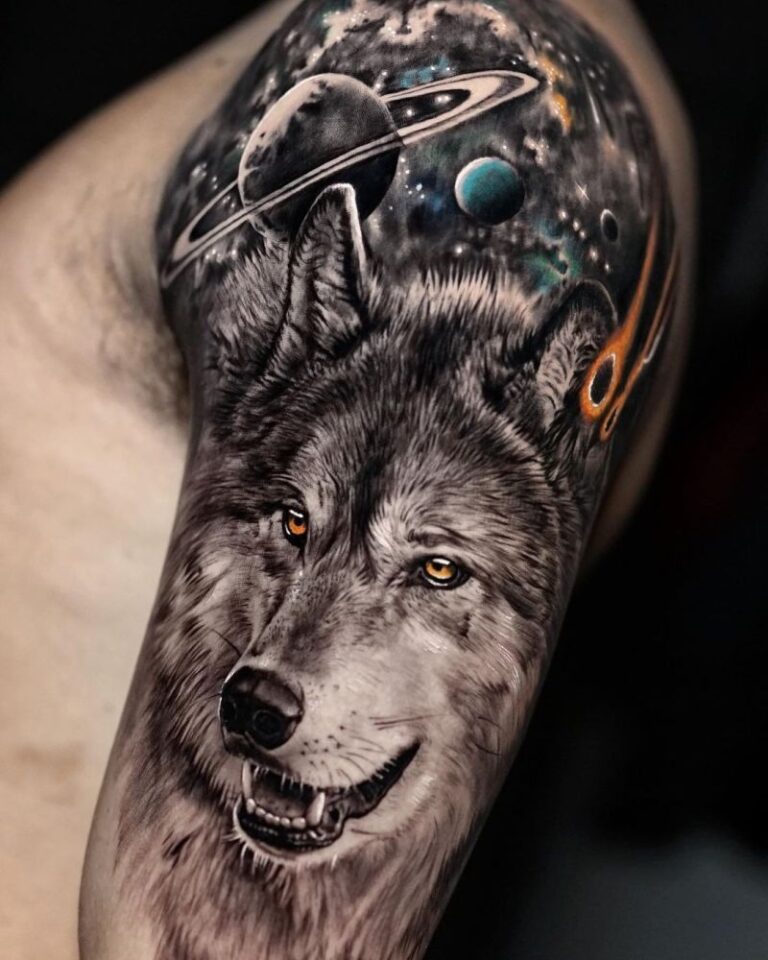 cool wolf tattoo ideas @milkercordova 23 - KickAss Things